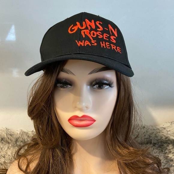 Accessories | Guns N Roses Baseball Cap Was Here Band Logo Official ...